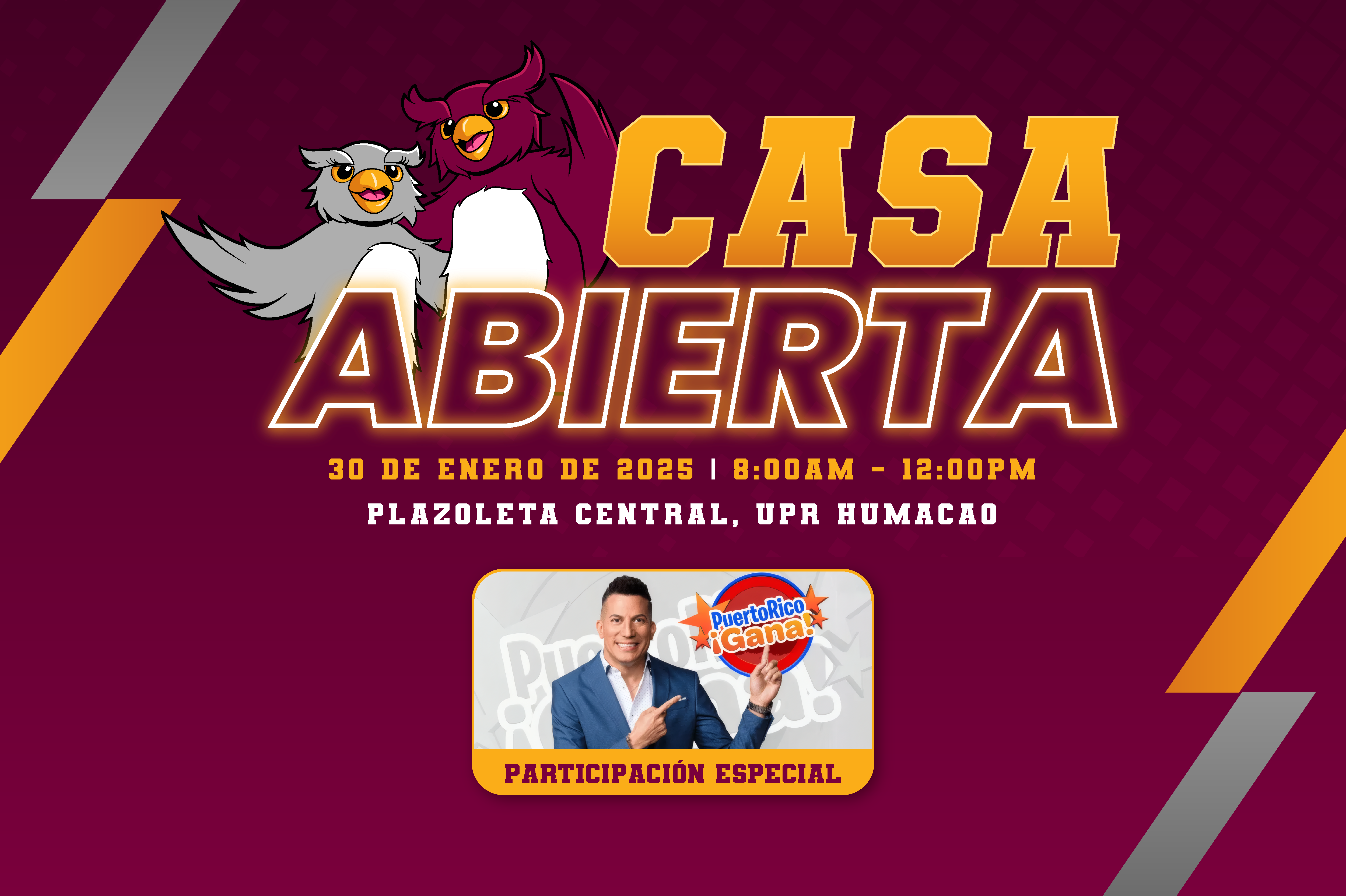 UPRH te espera en la Casa Abierta – Universidad de Puerto Rico Humacao