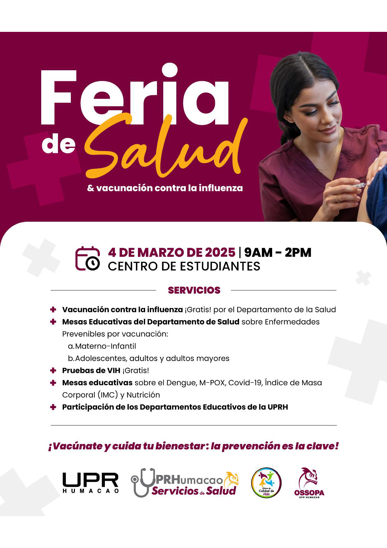 Feria de Salud – Universidad de Puerto Rico Humacao
