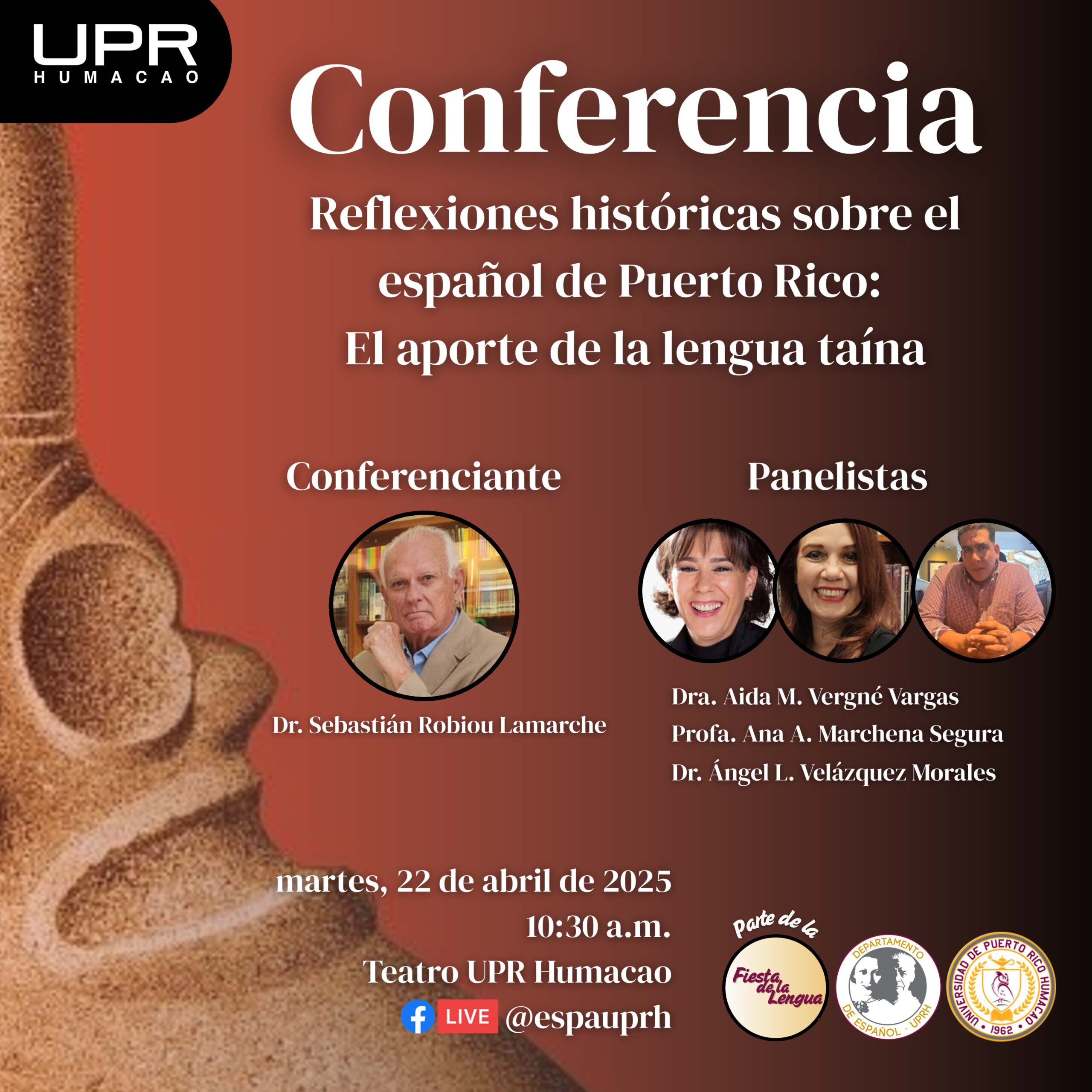 Fiesta de la Lengua 2025 - Conferencia: Reflexiones históricas sobre el ...